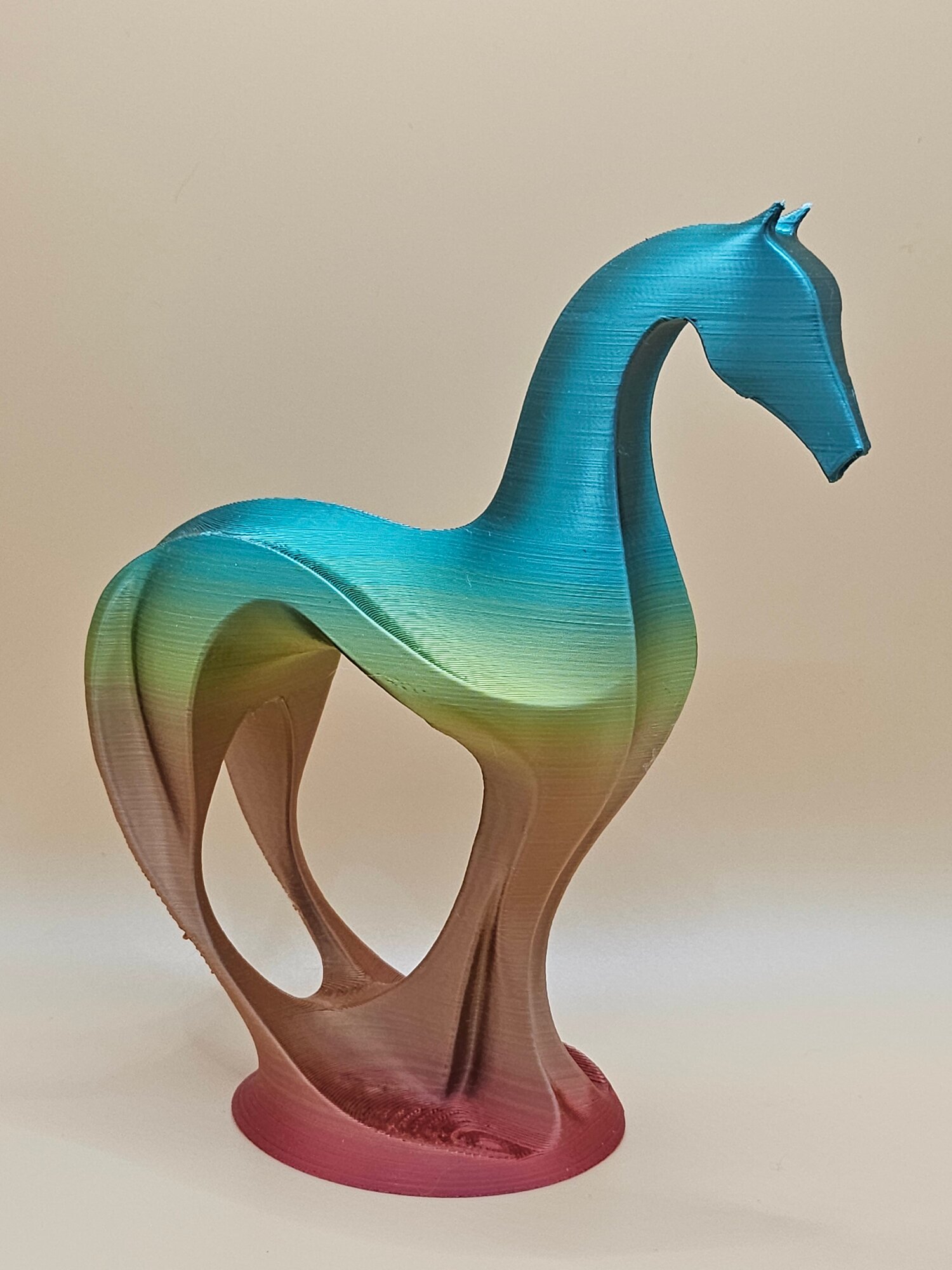 Лошадка 3D Подарочная Horse II, 55 гр, h-14 см