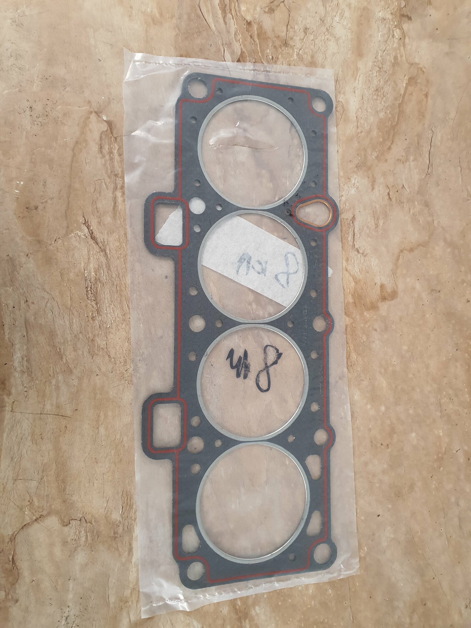 Прокладка Гбц Головки Блока Ваз Лада 2109 2110 2115 2114 Калина Гранта и тд. 8 Клапанные.