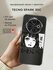 Чехол на Tecno Spark 30C / Текно Спарк 30C с принтом "Cute anime girl", прозрачн...