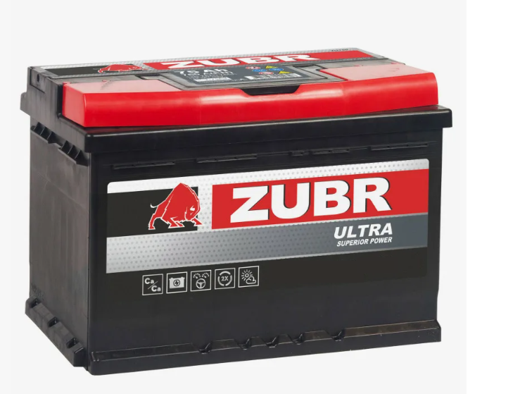 Аккумулятор автомобильный ZUBR ULTRA 70 Ah 740 A ОП 278x175x190
