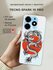 Чехол на Tecno Spark 10 Pro / Текно Спарк 10 Про с принтом "Восходящий дракон", ...