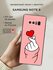 Чехол на Samsung Galaxy Note 8 / Самсунг Галакси Нот 8 с принтом "Милое сердечко...