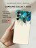 Чехол на Samsung Galaxy A05s / Самсунг Галакси A05s с принтом Перья голубого цве...