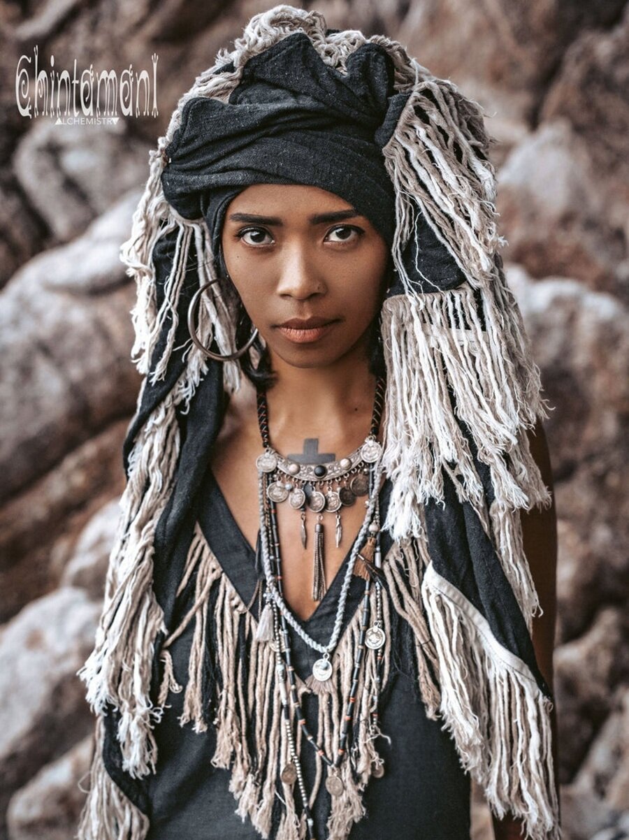 Шаль Chintamani Alchemistry Бохо