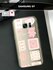 Чехол на Samsung Galaxy S7 / Самсунг Галакси С 7 с принтом "Розовые марки", проз...