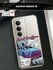 Чехол на Xiaomi Redmi 15 / Сяоми Редми 15 с принтом "JDM коллаж", прозрачный