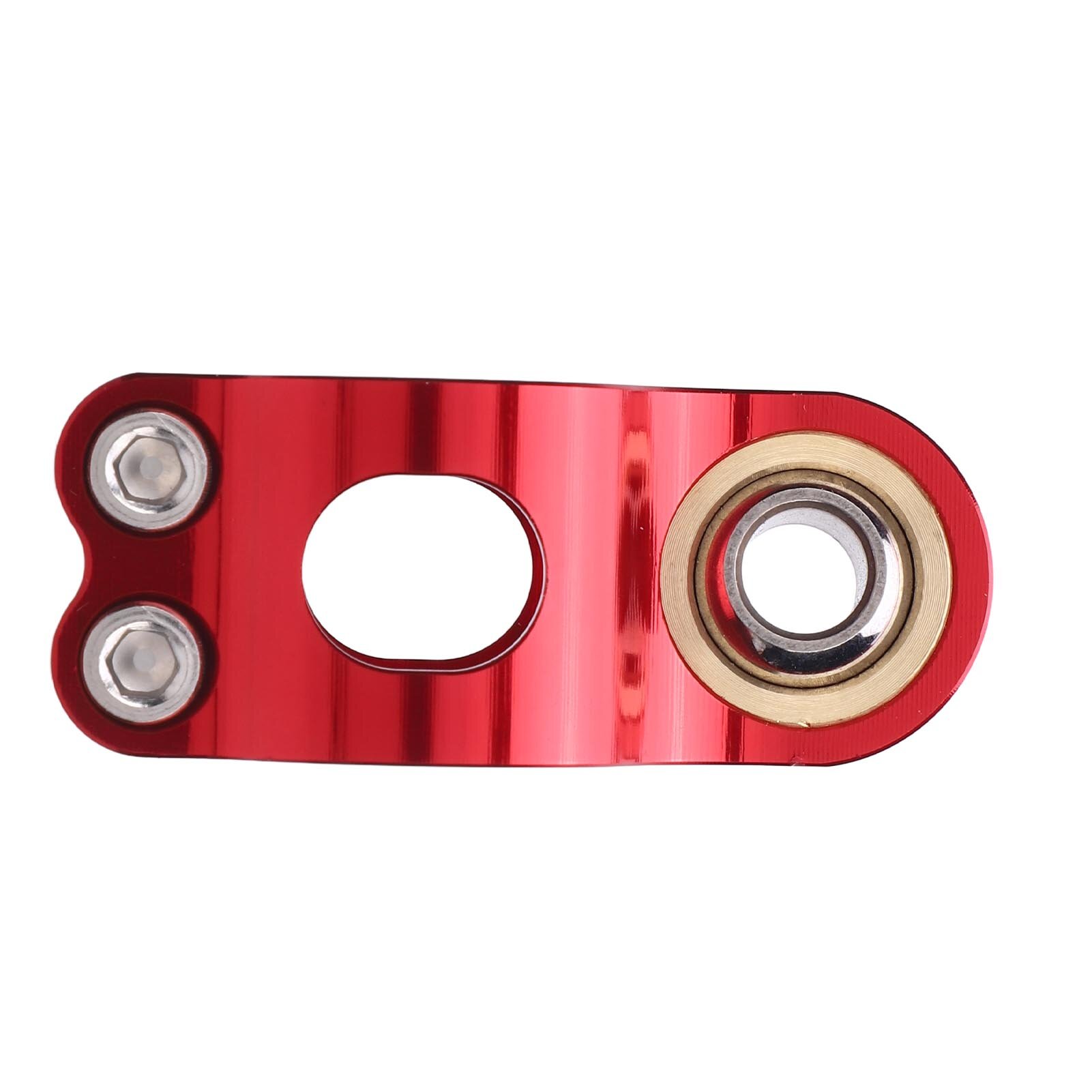 Кронштейн для крепления вилки амортизатора мотоцикла, анодированный с ЧПУ, для снижения вибраций, легкий зажим для крепления рамы вилки амортизатора рулевого управления, красный