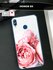 Силиконовый чехол на Honor 8X / Хонор 8Х с принтом "Пионы на белом"