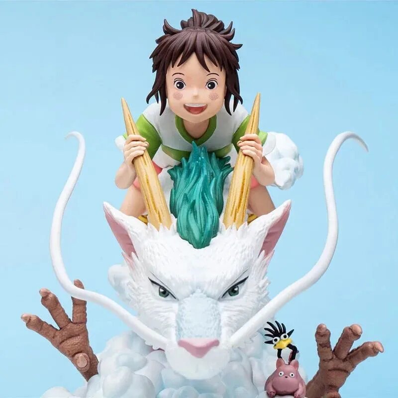 Фигурка аниме Унесенные призраками Chihiro и Haku Статуэтка ПВХ 15cm — фото 1