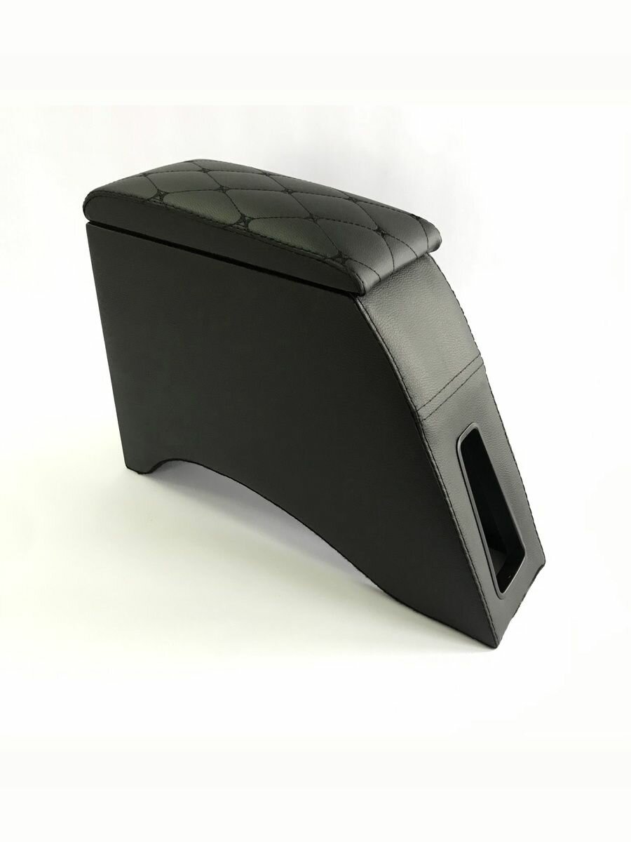 Подлокотник ВАЗ Лада 2101; 2104; 2105; 2106; 2107 кожаный (черный, ромб), Lada оригинал