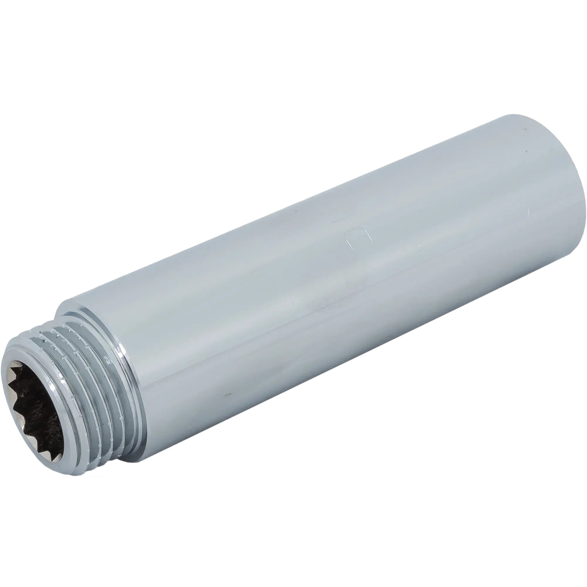 Удлинитель 1/2x1/2 80 мм ВР-НР латунь 127-1754 для сантехники трубопроводов и узлов