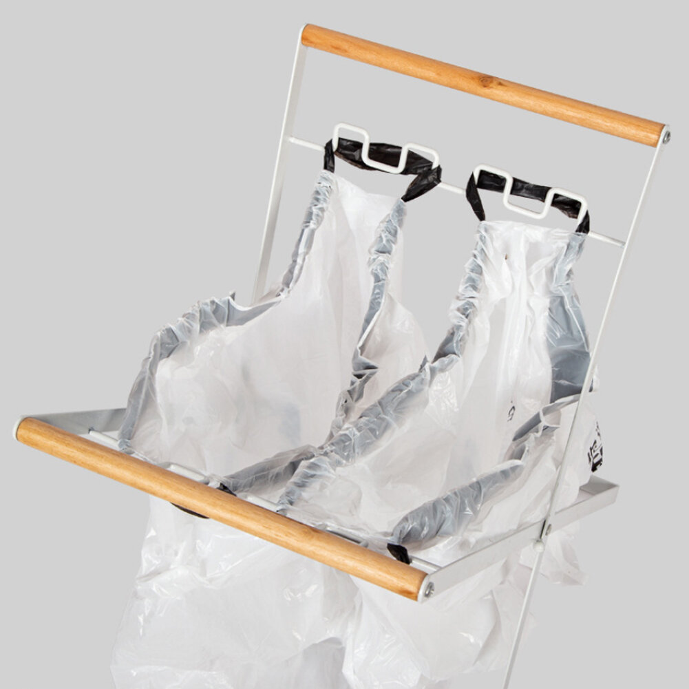 Портативная складная стойка для мусора на открытом воздухе, стойка для мусорных мешков, держатель для кухонных пикников, барбекю, пластиковых пакетов