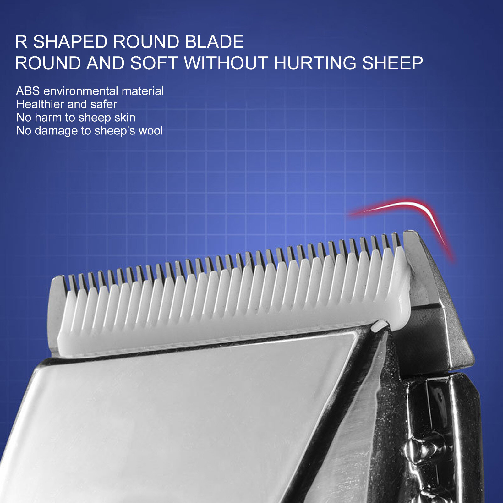 Серебряная машинка для стрижки овец, электрическая машинка для стрижки животных, машинка для стрижки животных, овец, коз, кошек, собак, домашних животных, вилка стандарта США, 100 240 В