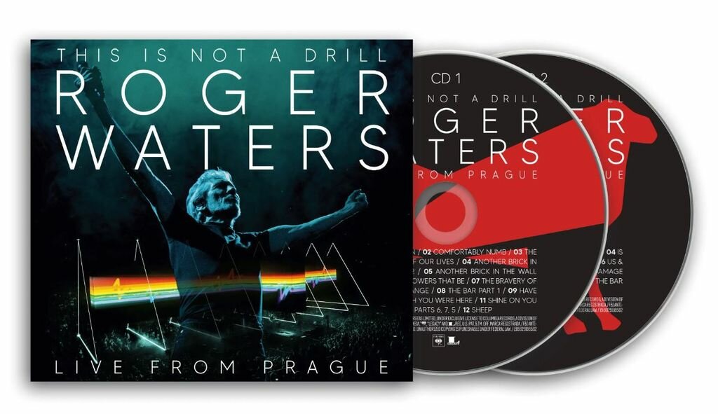 Фирменное издание Roger Waters - This Is Not A Drill - Live From Prague 2-CD