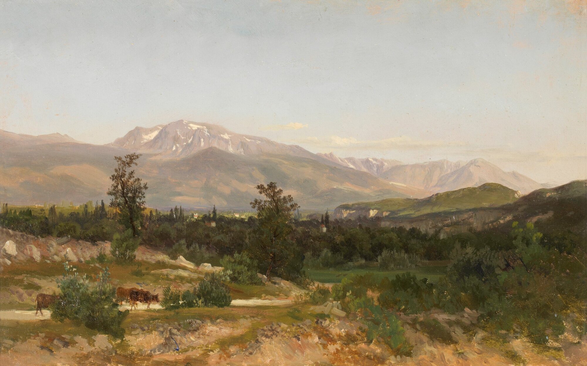 Картина Карлоса де Хаеса Дофине 80х50 см