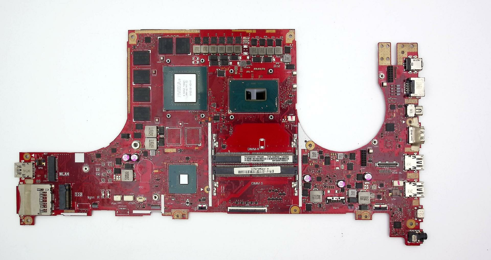 Материнская плата ASUS GL504GV i7-8750H, RTX2060