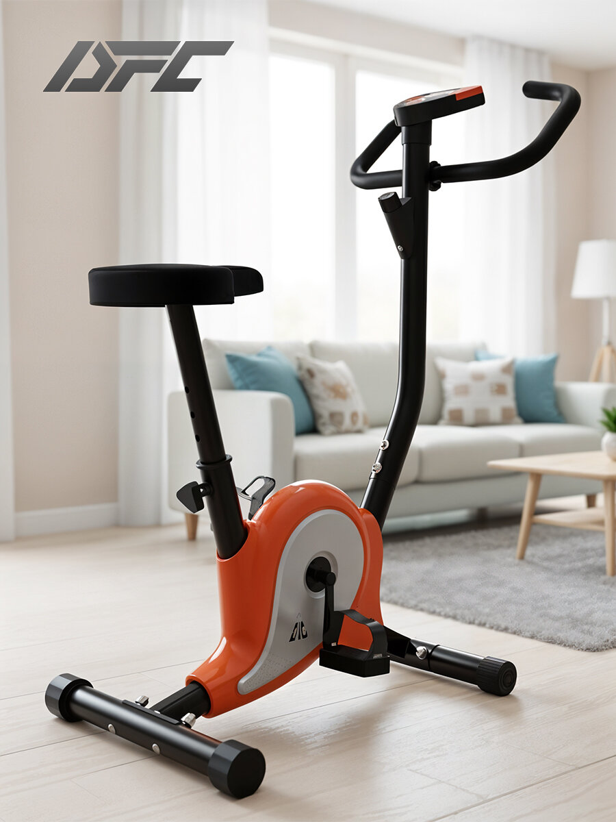 Велотренажер DFC B8005, домашний тренажер для всей семьи.