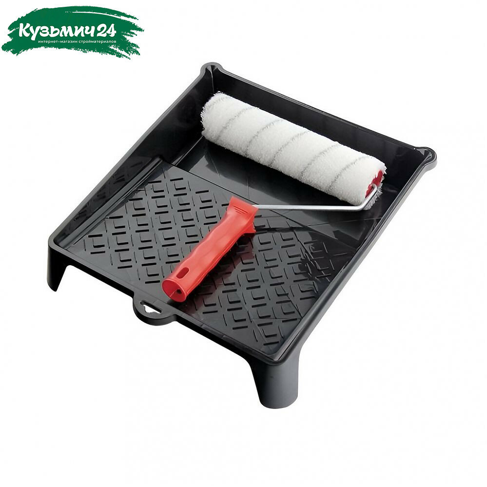 Набор малярный Matrix 84404, валик Грейтекс 180 мм, кювета 260x320 мм, 1 шт.