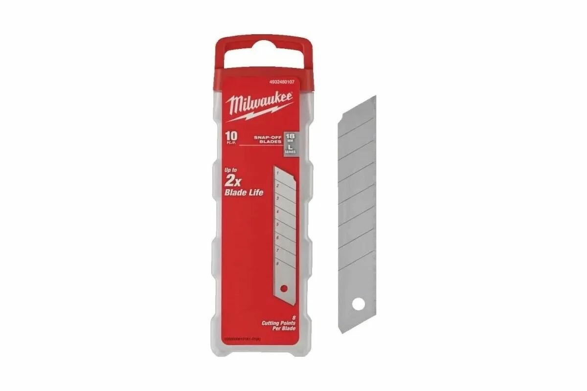 Лезвия сменные сегментированные (10 шт; 25 мм) Milwaukee 4932480108