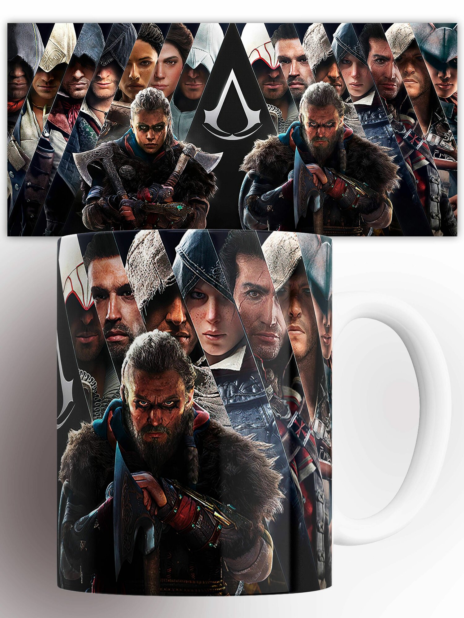 Кружка Кредо ассасина Assassin's Creed 330 мл