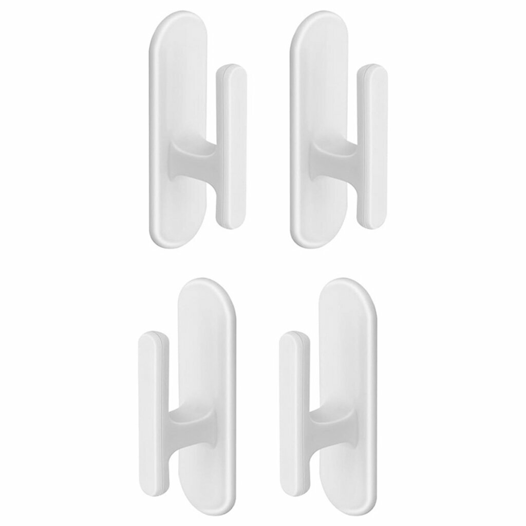 4шт Держатель Шнура Для Жалюзи Защитные Крючки Клейкая Оконная Струнная Обмотка для Намотки Шипов для Домашнего и Офисного Использования