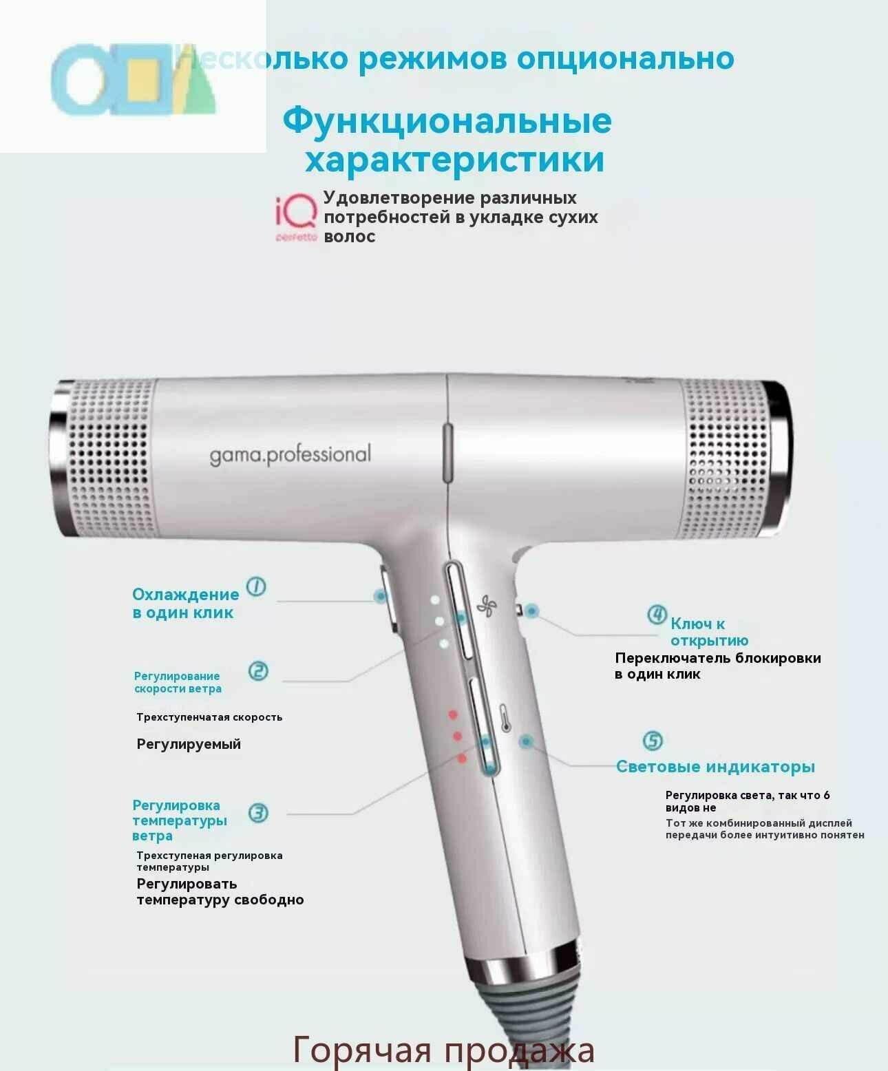 Фен для волос — фото 1