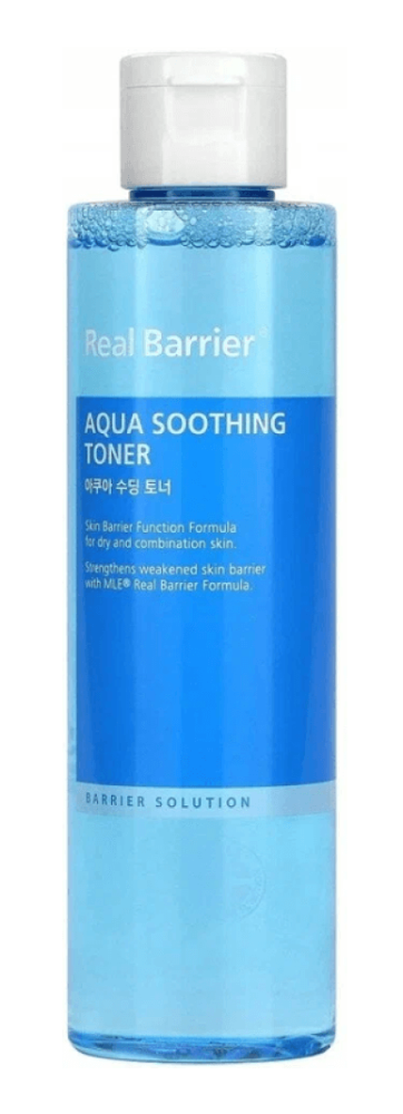 Успокаивающий тонер для увлажнения кожи Realbarrier Aqua Soothing Toner, 200 мл