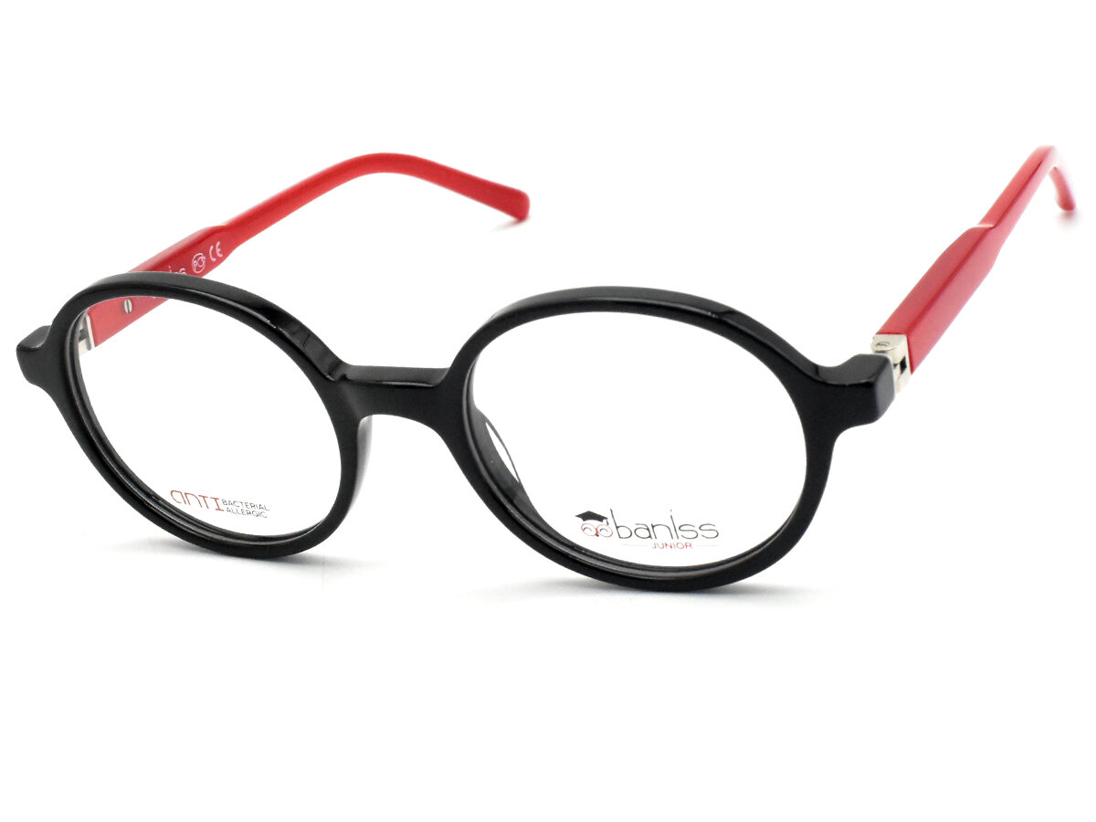 Оправа для очков BANISS BSJ6841 C01 пол Детские форма оправы Круглая цвет оправы Чёрный