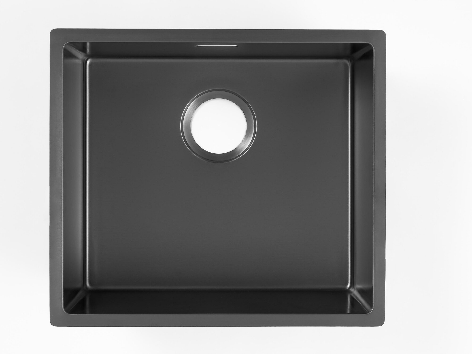 Кухонная мойка Grandex AQUA OPTIMA 49 PVD ANTHRACITE Нержавеющая сталь