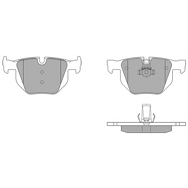 FREMAX FBP-1389 (34212284685 / 34212339291 / 34212339292) колодки дисковые задние\ BMW (БМВ) e60 / e61 2.0i-4.5i / 3.0d 03