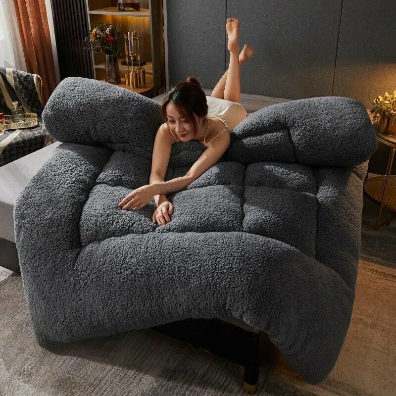 Жаккардовый плед, плюш, наматрасник из хлопка, 220 х 200 см，