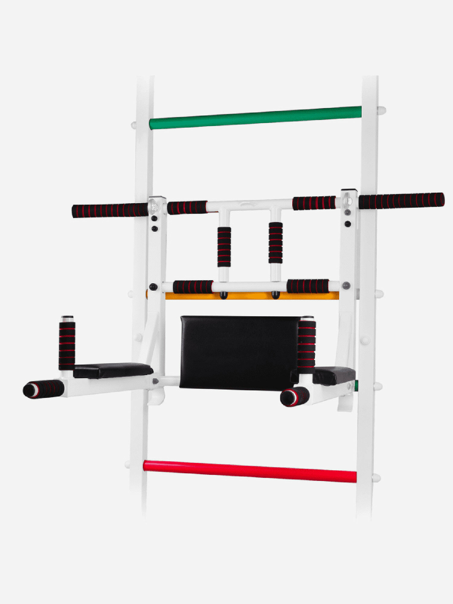 Турник-брусья-пресс 3в1 на шведскую стенку Sportlim Белый