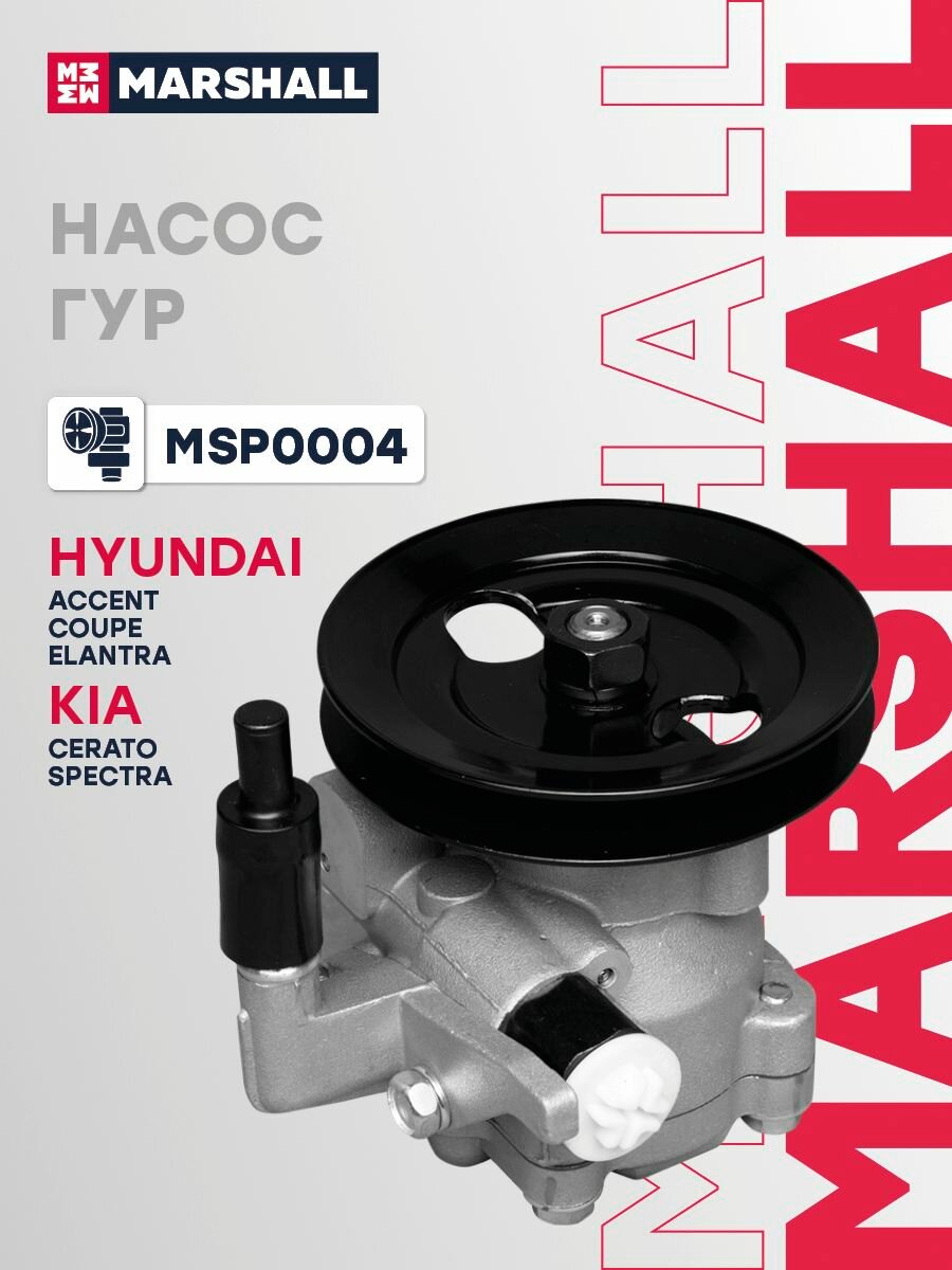 Насос ГУР Hyundai Хендай Accent Акцент, COUPE, Elantra Элантра, Kia Киа Cerato Церато, Spectra Спектра 5711022500