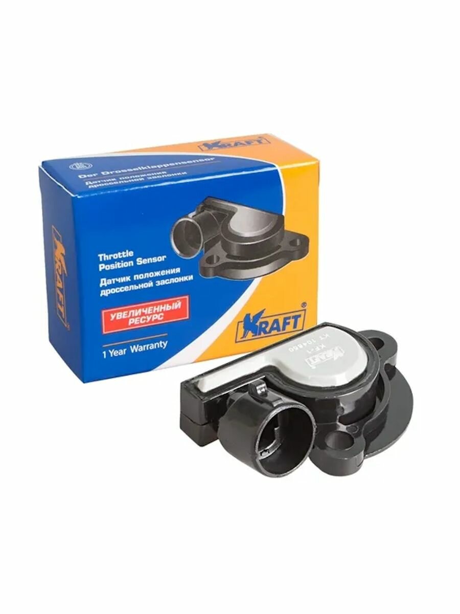 Датчик положения дроссельной заслонки для ВАЗ 2110-2115, Лада Калина, Гранта, Приора, 2123 Chevrolet Niva (улучшенный) арт KT104850