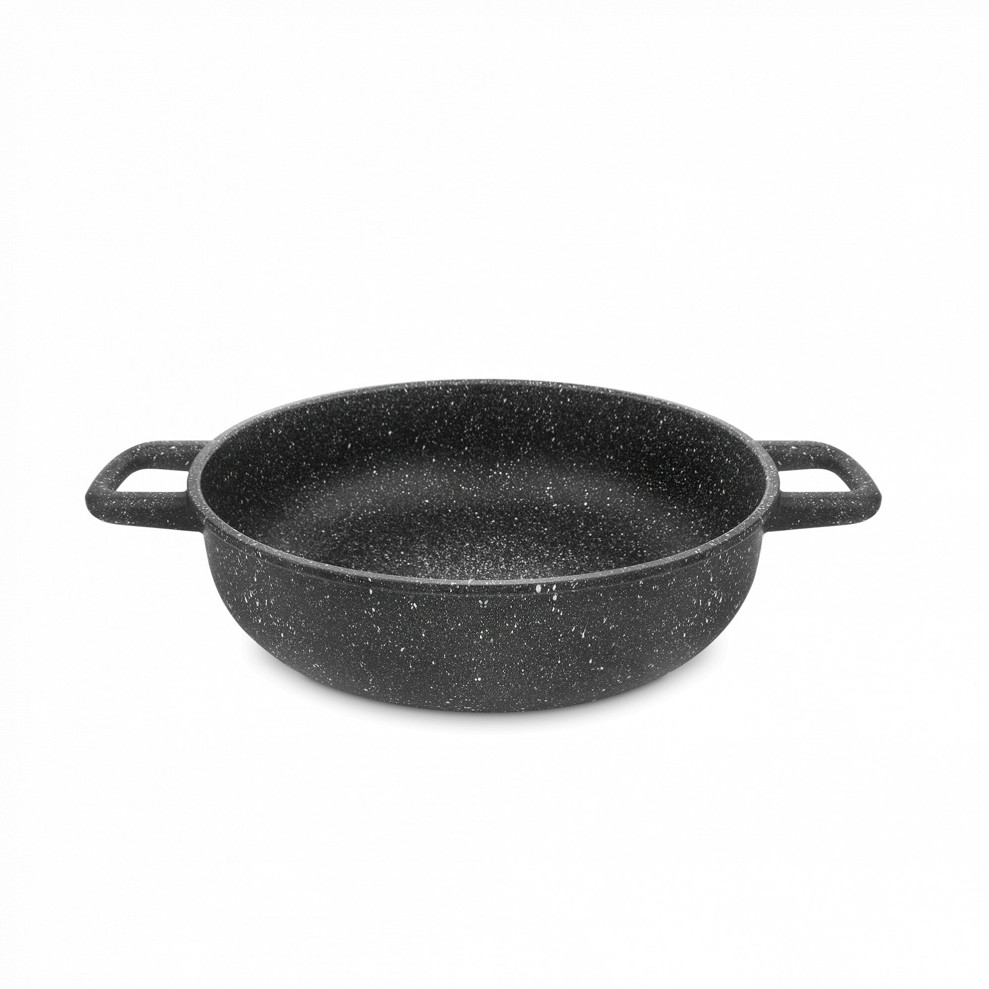 Сотейник OLYMPIA Hard Cook Induction, с антипригарным покрытием, для индукции, черный, 24х8х3 см