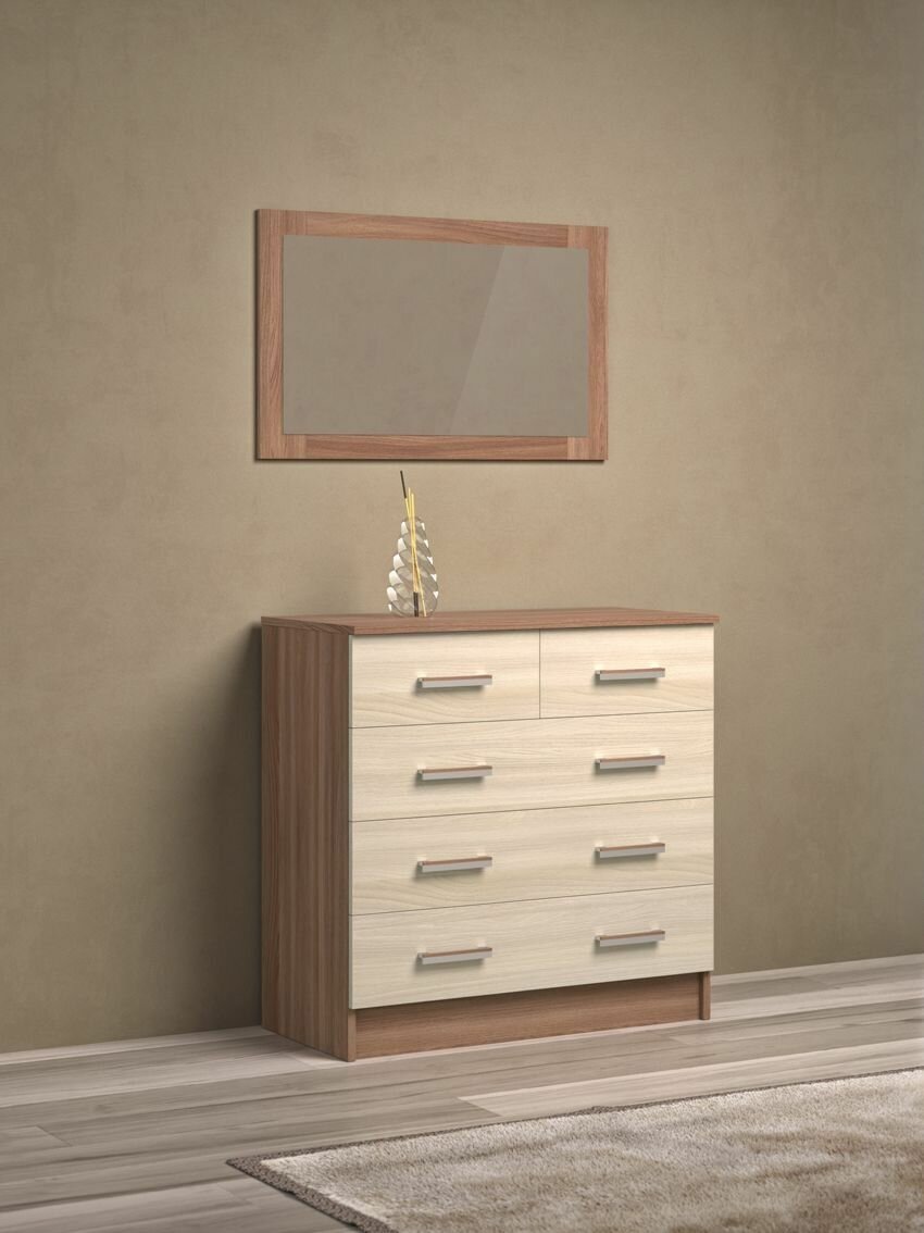 ЛДСП Комод К800-3/2 Ясень Шимо (Эра)