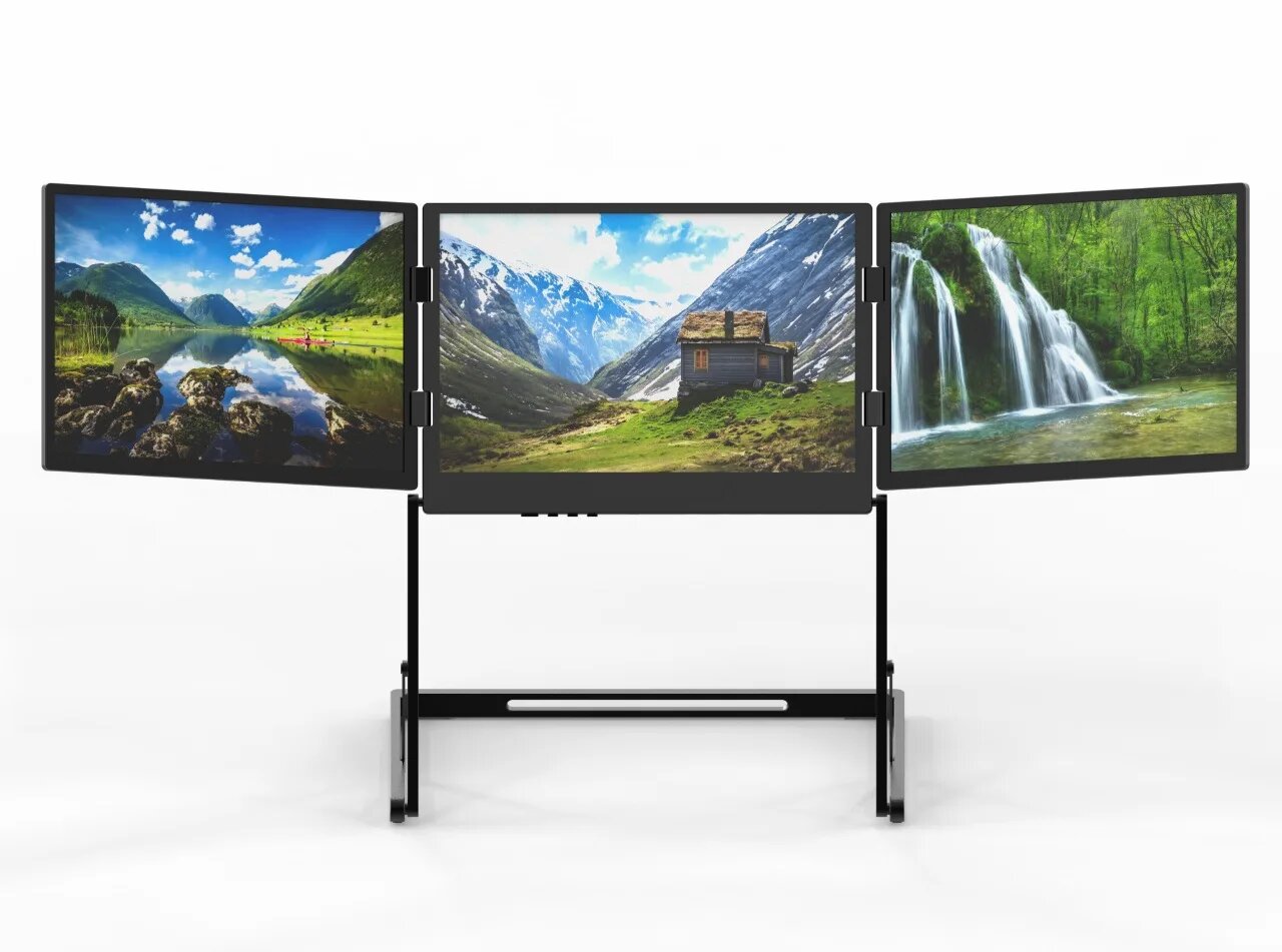 Складываемый монитор 14 дюймов Split-screen