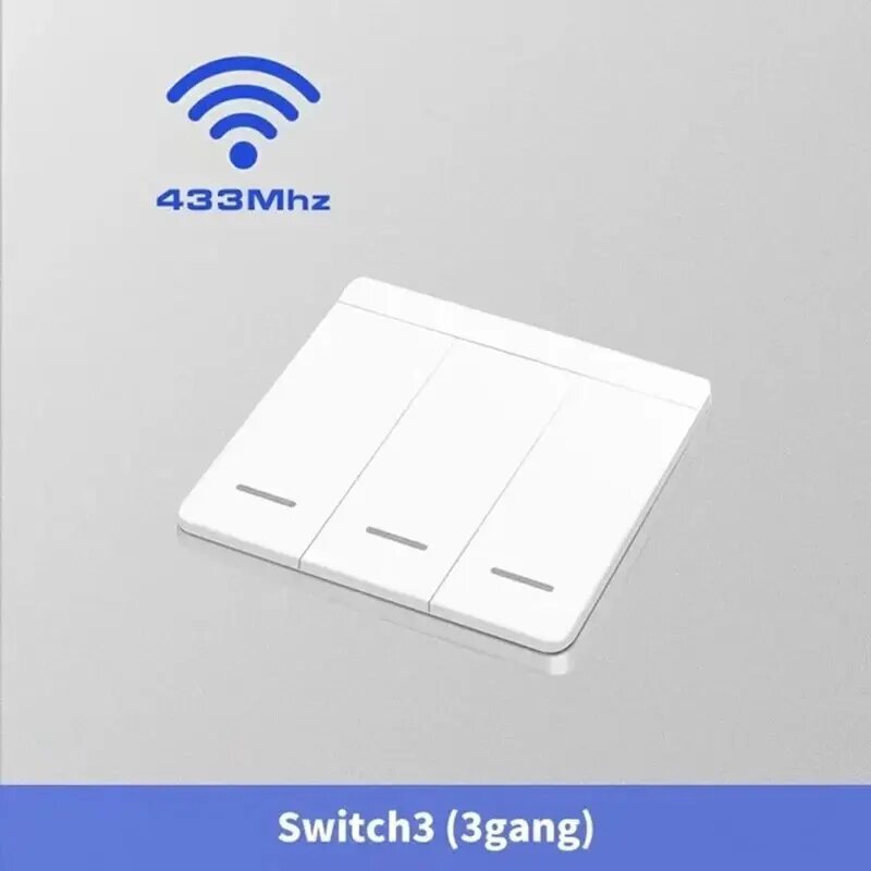 Беспроводной выключатель Switch3 (3 gang) белый