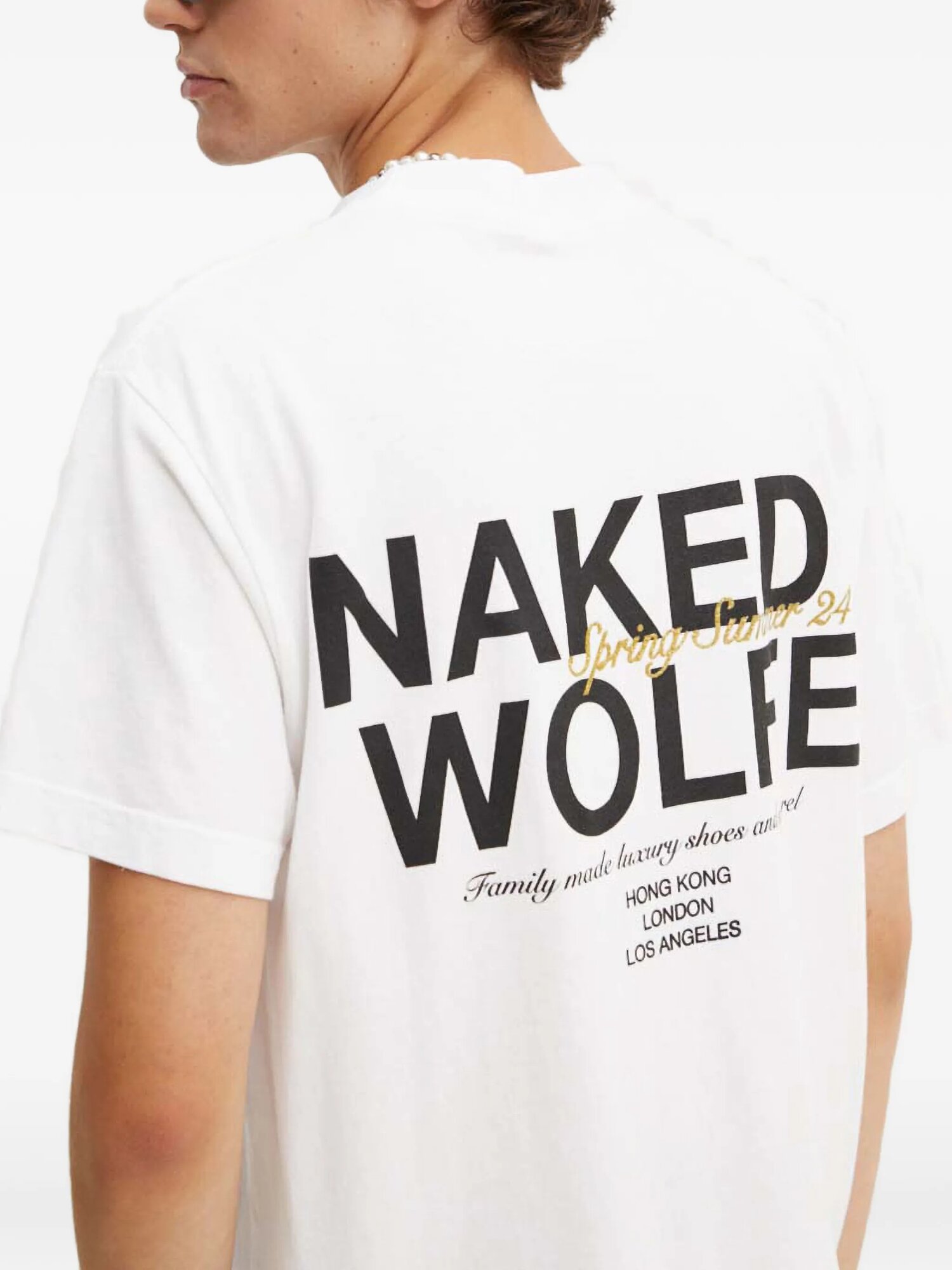 Футболка NAKED WOLFE, размер M, белый — фото 1