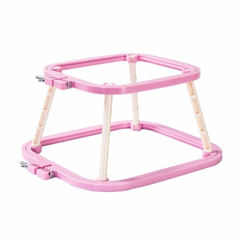 Регулируемая двухслойная интегрированная рамка для вышивания-лавандовый