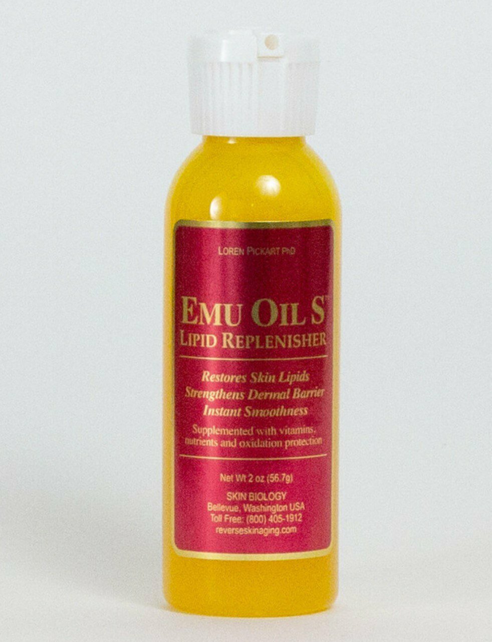 Skin Biology, Emu Oil-S, масло эму, 56,7г