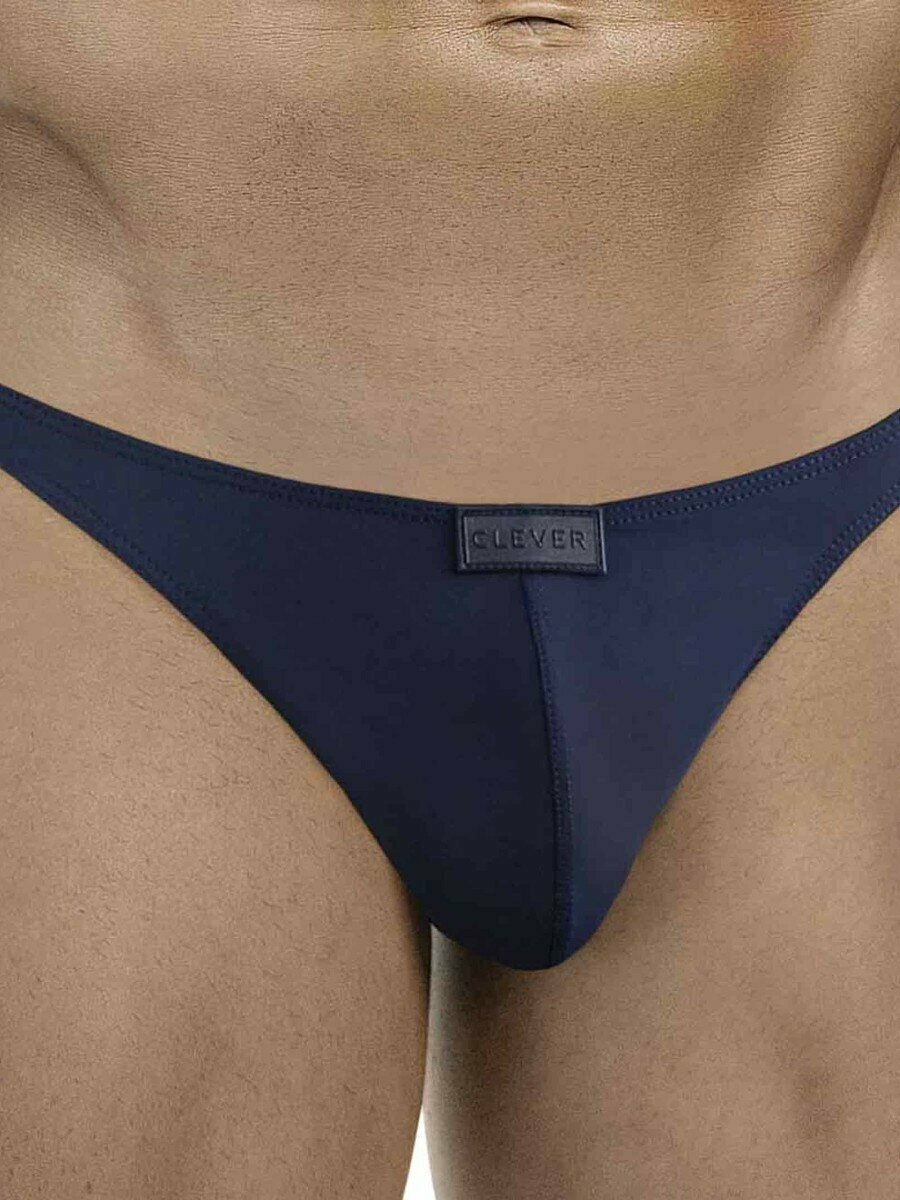 Мужские трусы тонги темно-синие Clever Moda DESIRABLE THONG 183008 XL (50)
