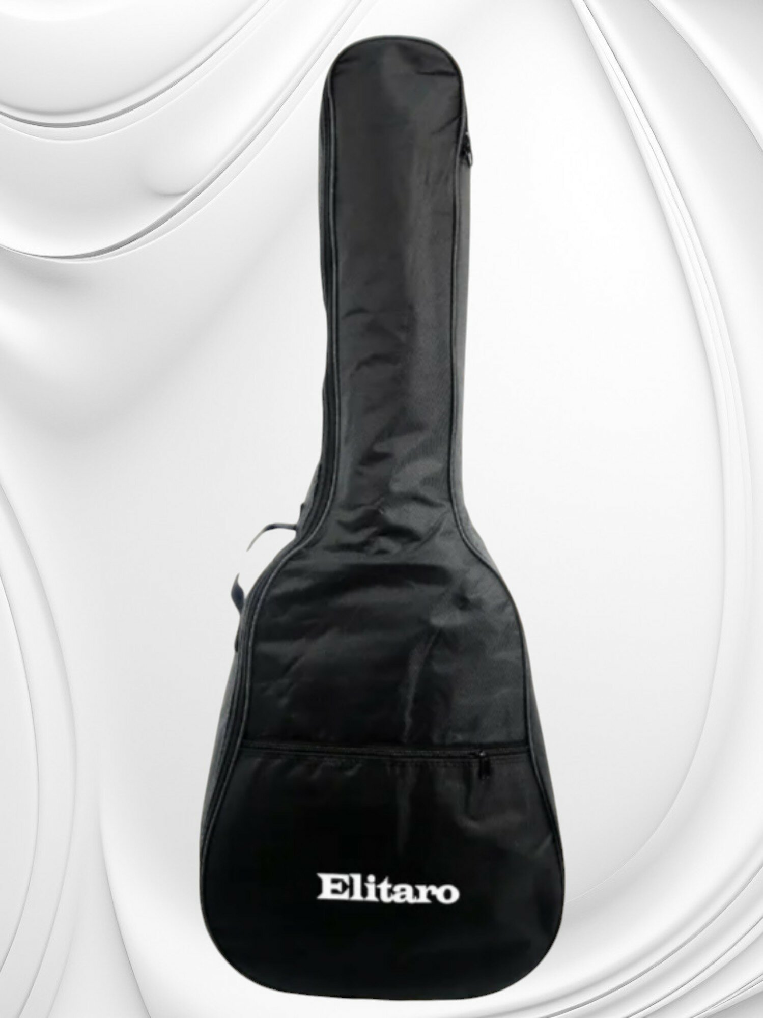 Чехол для акустической гитары от 38 до 41 дюйма и гитары классической от 3/4 до 4/4. Водоотталкивающая ткань Spanbond.