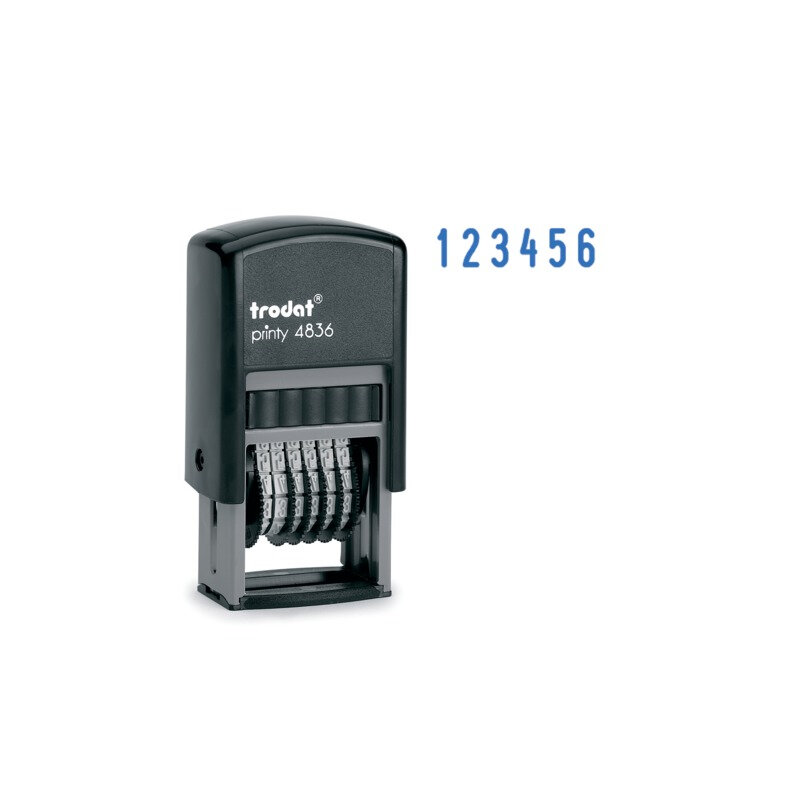 Нумератор автоматический 6-и разрядный 3,8мм TRODAT 4836/53199