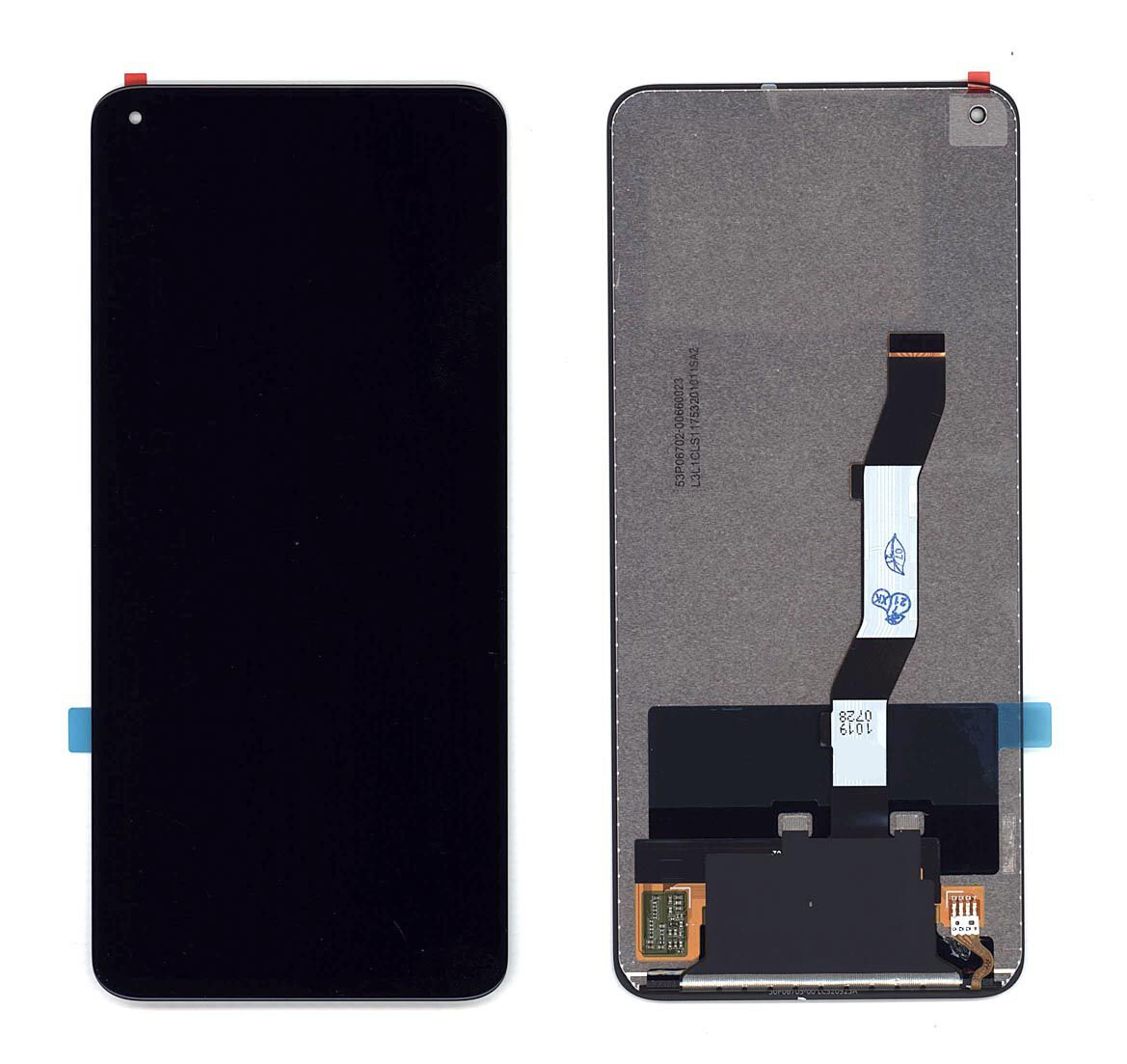 Дисплей (матрица + тачскрин) для Xiaomi Mi 10T черный