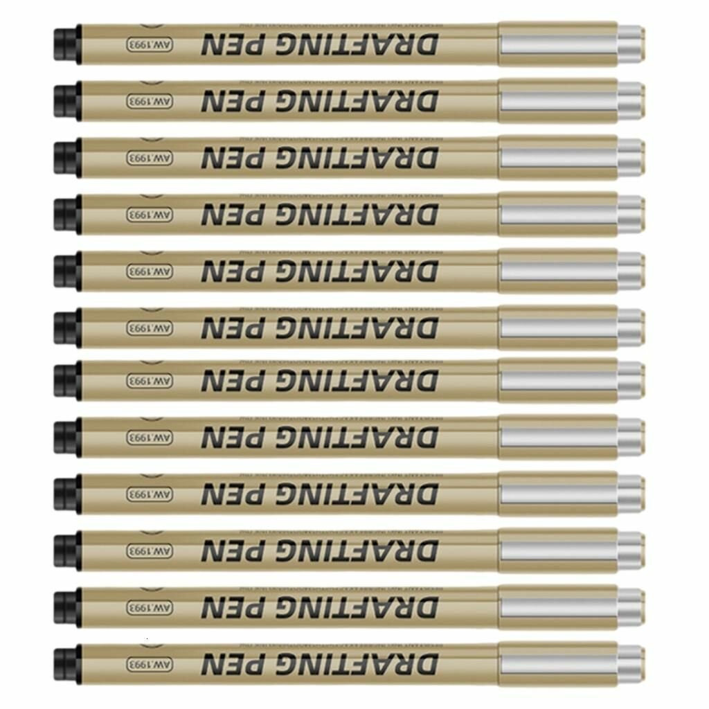 Набор маркеров для скетчинга, 12 штук в картонной коробке