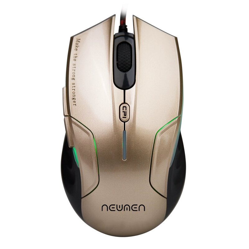 Hunt Shark N5000 Игровая Мышь USB Золотая Высокопроизводительная для ПК с RGB Подсветкой - Официальная Комплектация