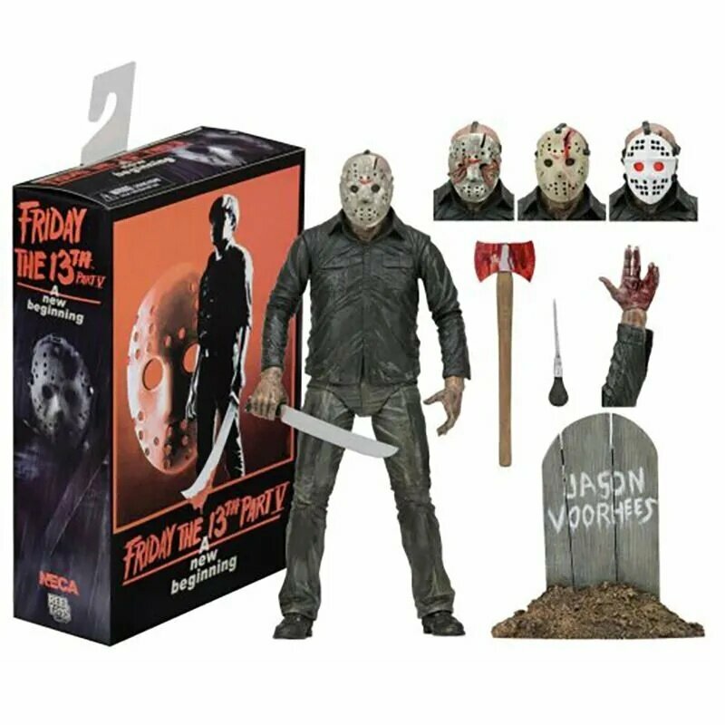 Neca Коллекционная фигурка Джейсона Deluxe Edition из фильма "Пятница 13-е" 7" PVC