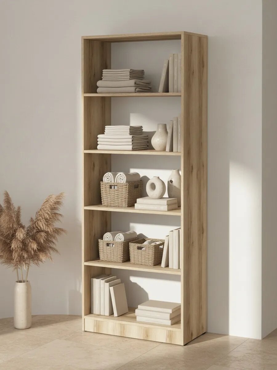 Шкаф FRESTER деревянный распашной с полками для одежды в спальню, от производителя