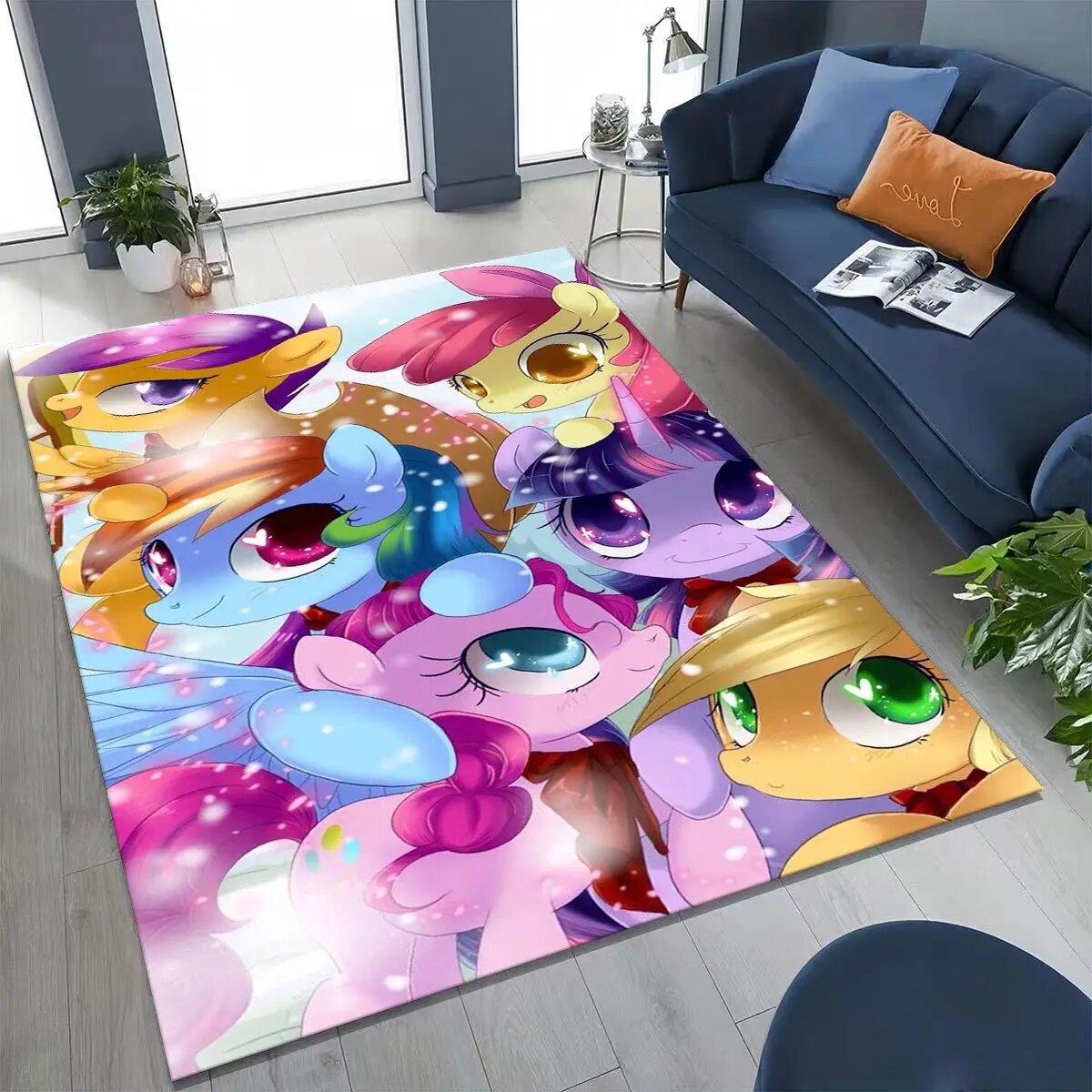 Коврик My Little Pony Unicorn MINISO 120x160cm( 47x62in ), 14